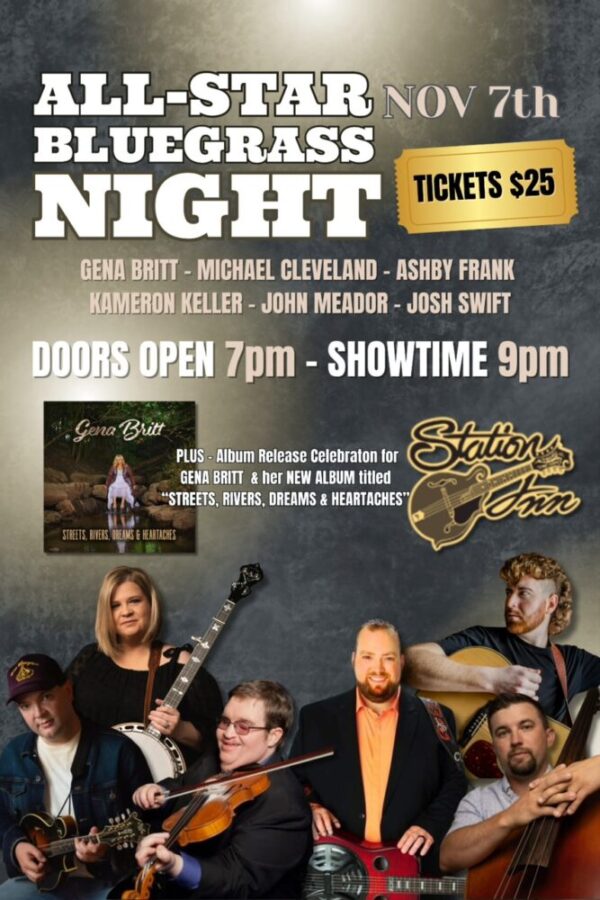 Gena Britt CD Release / Bluegrass All-Star Night – Station Inn